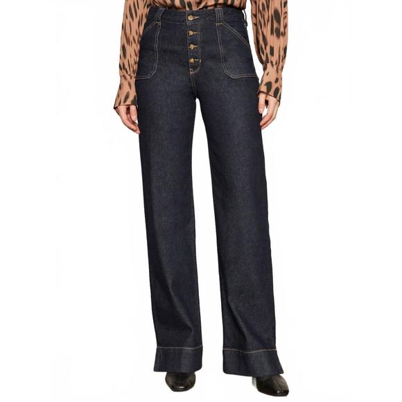 Sanctuary | Jeans | New Sanctuary Ekara Slim Wide Leg Jeans In Indigo ...